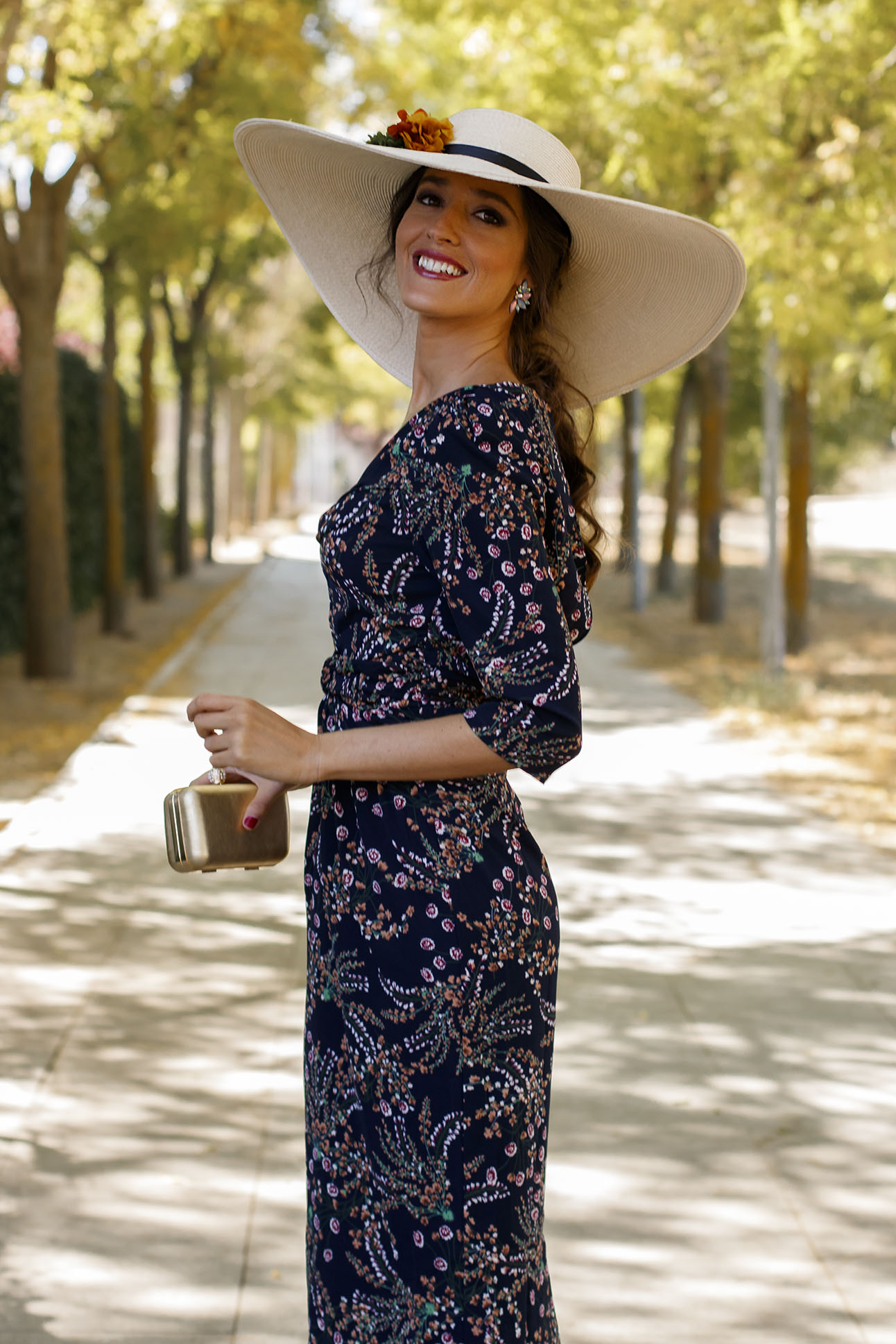 Look invitada de mañana: estampado otoñal | Invitada Perfecta