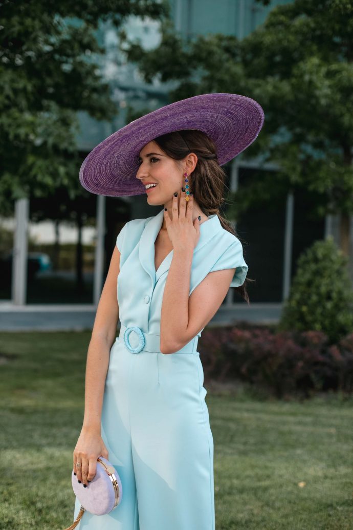 Look invitada: mono de cuello smoking | Invitada Perfecta