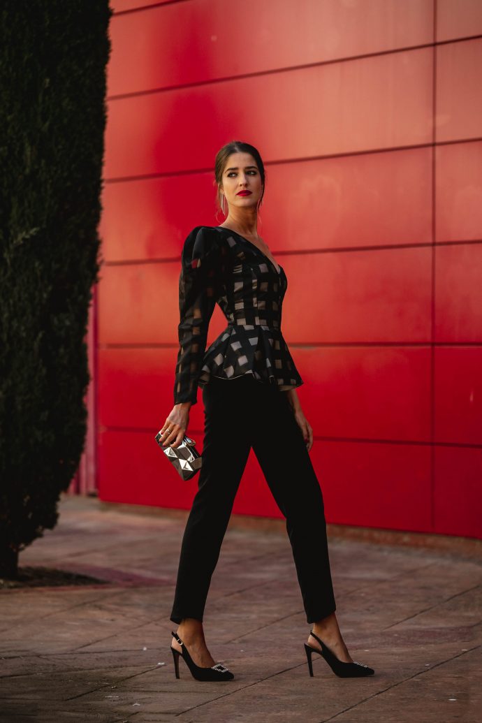 Look de invitada: conjunto dos piezas con manga abullonada | Invitada ...