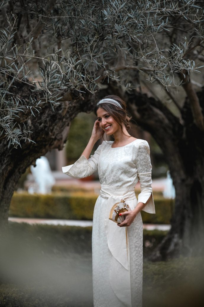 Look invitada de mañana: vestido blanco para comunión o bautizo ...