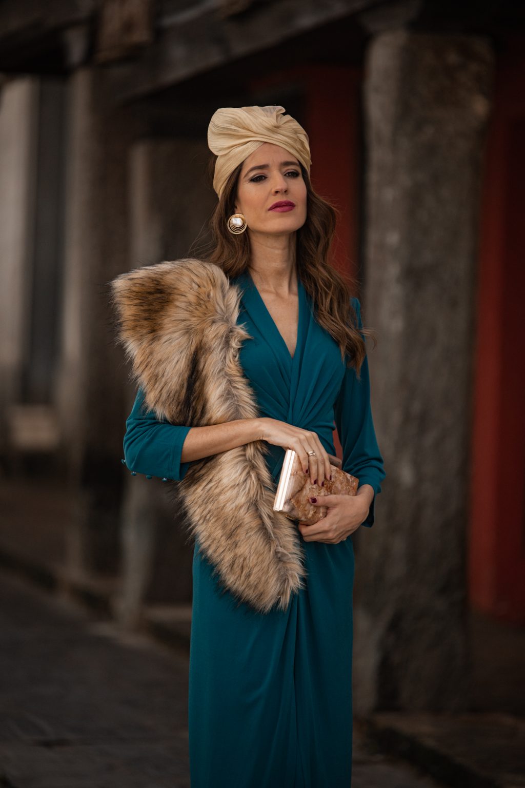 Conjunto pantalón de invitada de boda de otoño invierno 2022